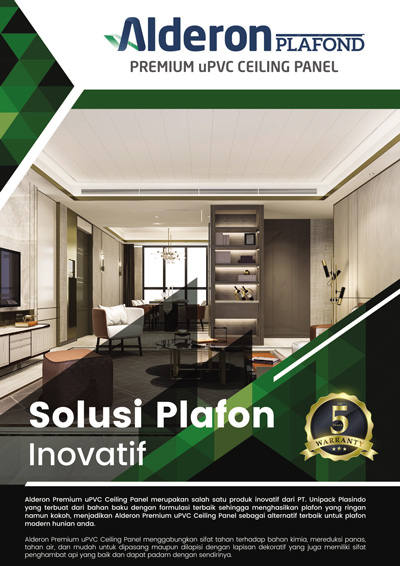 Alderon Plafond - Premium uPVC Ceiling Panel - Alderon